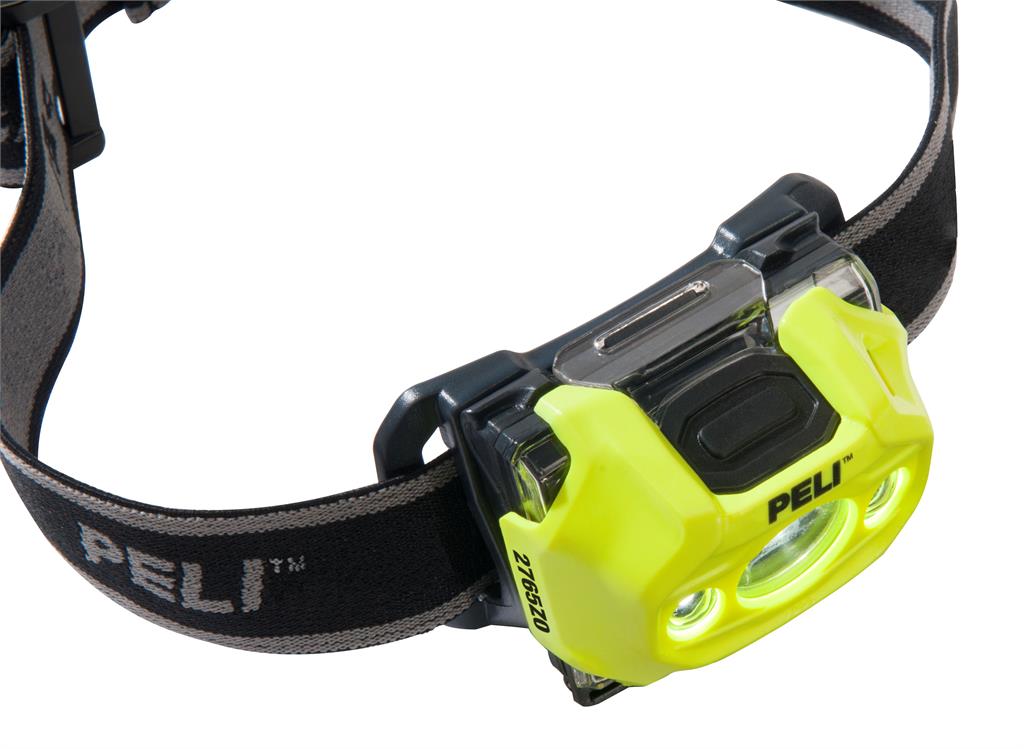 PELI 2765Z0 ATEX sone 0 LED-hodelykt, gul - Dacon AS